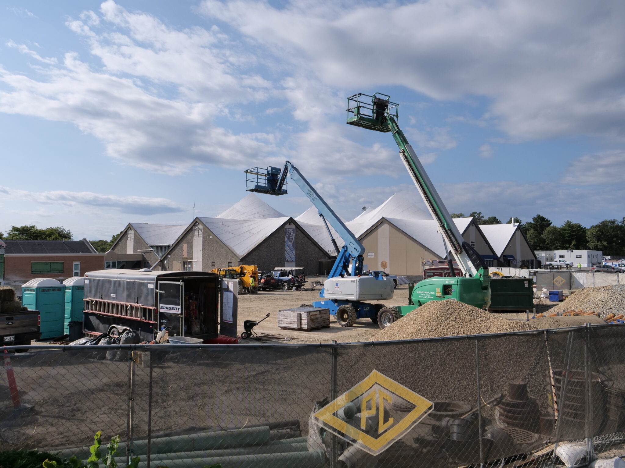 Alfond Arena construction update – The Maine Campus