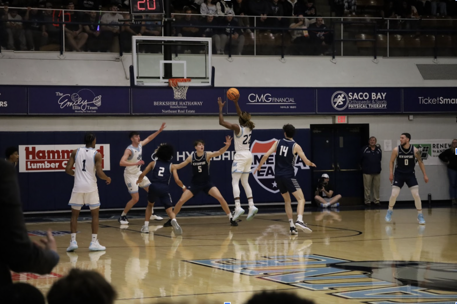 UMaine men’s basketball defeats UNH by 25 points – The Maine Campus