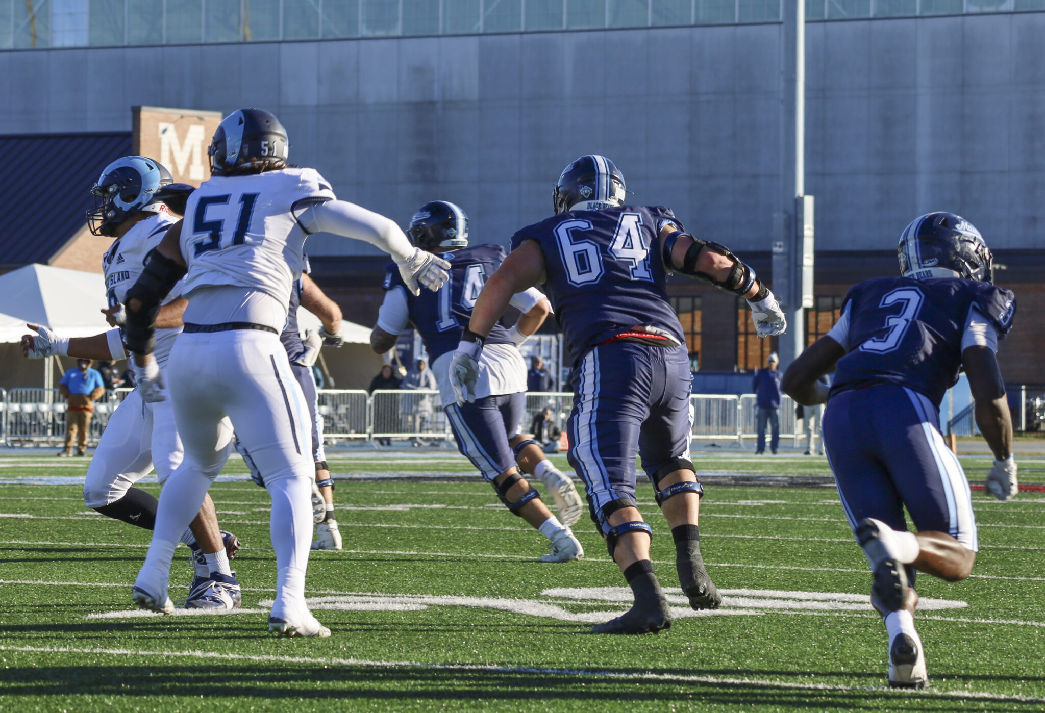 Maine falls hard in home finale against Rhode Island – The Maine Campus